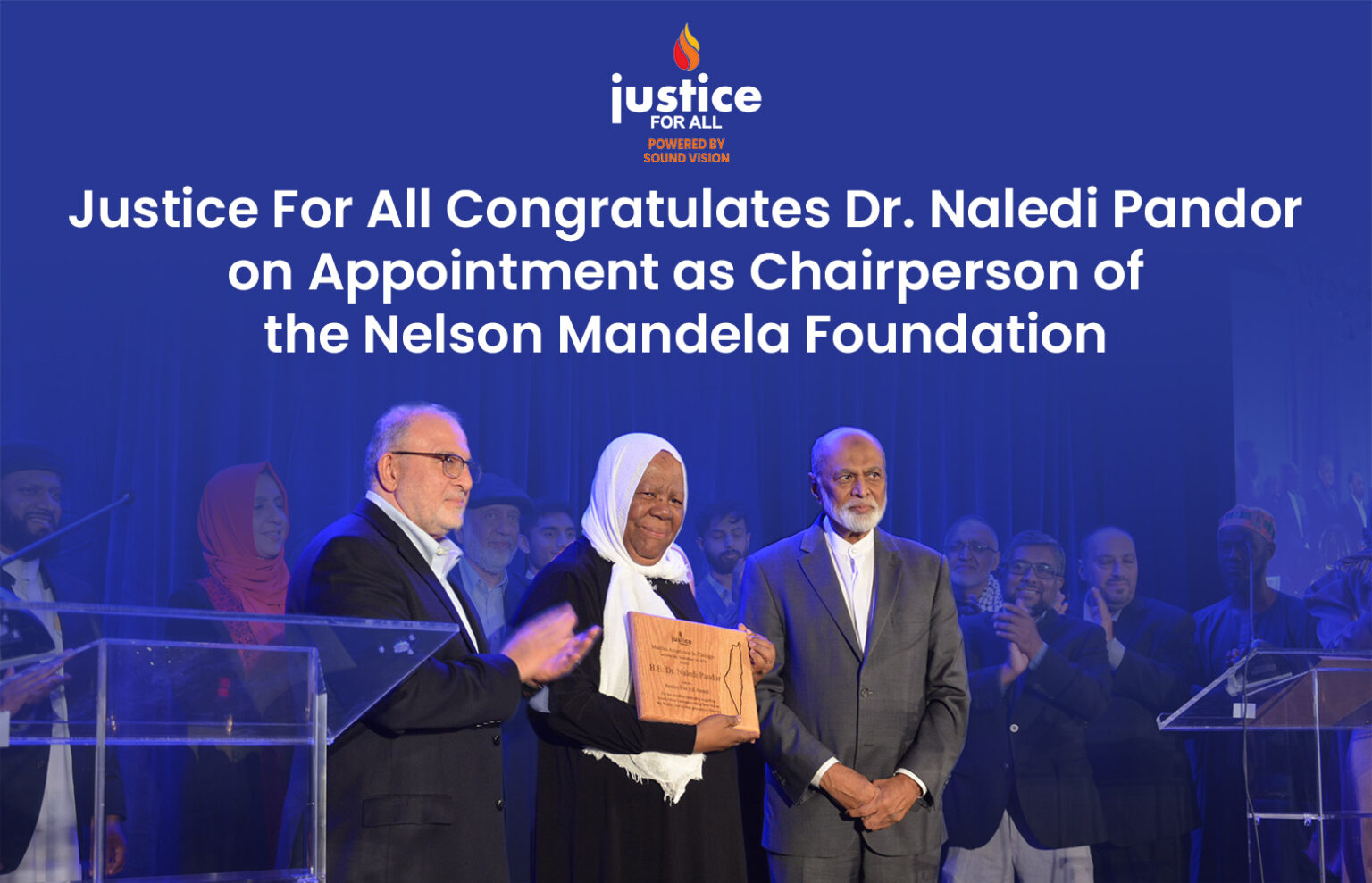 Dr Pandor's appointment to Nelson Mandela Foundation and JFA Award ...