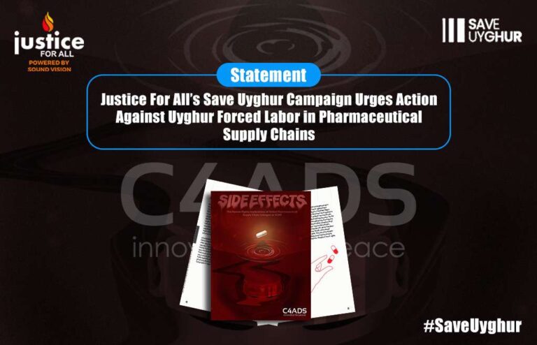 Save Uyghur Campaign Urges Action Against Uyghur Forced Labor in ...